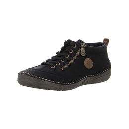 Rieker Schn&uuml;rstiefelette in schwarz | Gr.: 38