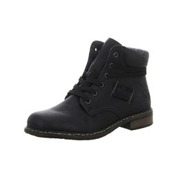 Rieker Schn&uuml;rstiefelette in schwarz | Gr.: 42