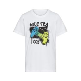 Kidsworld T-Shirt in wei&szlig; | Gr.: 152/158