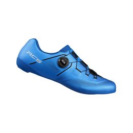 Shimano Rennrad- Fahrradschuhe RC503 Wide in blau | Gr.: 43