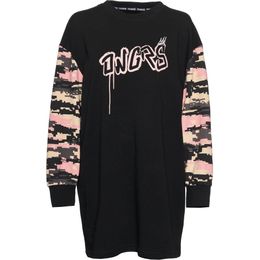 DNGRS Dangerous Kleider in black/pixelcamouflage | Gr.: M