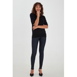 Pulz Strickpullover PZSARA Regular fit in Black Beauty | Gr.: L