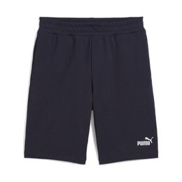 Puma Sporthose "ESS No.1 Logo Shorts 10"" in Blau | Gr.: S