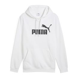 Puma Hoodie "ESS No.1 Logo Hoodie FL" in Weiß | Gr.: XL