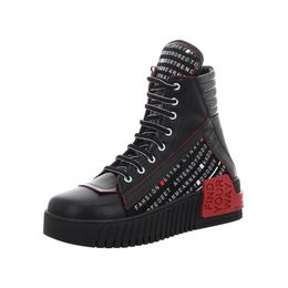 Mustang Schn&uuml;rstiefelette in schwarz | Gr.: 37