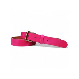 Fronhofer Dameng&uuml;rtel Leder in Pink | Gr.: 120 cm