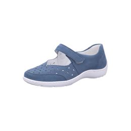 Waldläufer WALDLÄUFER Slipper in blau | Gr.: 35,5