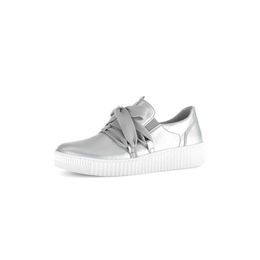 Gabor Fashion Sneaker low in silber | Gr.: 38