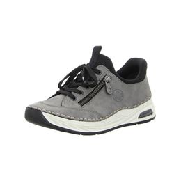 Rieker Sportlicher Schn&uuml;rschuh in grau | Gr.: 39
