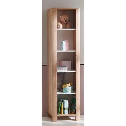 Standregal Arthur Berndt "Standregal »Marlon«", beige (artisan, oak, nachbildung), B:50cm H:195cm T:40cm, Holzwerkstoff, MDF, Regale