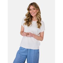 LIEBLINGSST&Uuml;CK T-Shirt LIEBLINGSST&Uuml;CK "KaristaL", Damen, Gr. 36, 110, sanftes wei&szlig;, 80% Viskose, 20% Polyamid, weit, Rundhals, Shirts T-Shirt