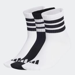 Funktionssocken adidas Performance "LK RIB 3PP SO", Kinder, Gr. 28-30, weiß, weiß, schwarz, Obermaterial: 59% Baumwolle, 37% Polyester, 4% Elasthan, Socken