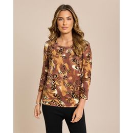 Ovanti Strickdesign Classic Pullover Animal mit verwischt