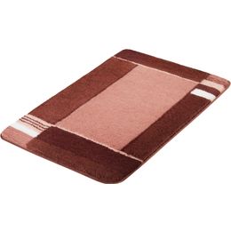 Badematte Kleine Wolke "Padova" Gr. 2, rosa (hellrosa), H:20mm, Kunstfaser, Badematten, Badematte, Badteppich, modernes Design, mit Bord&uuml;re, Kundenliebling