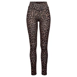active by Lascana LASCANA ACTIVE Workout Pants female size XS Brown / Black