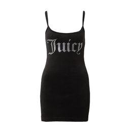 Juicy Couture Kleid Damen Gr&ouml;&szlig;e 44 schwarz / silber Winterkleid