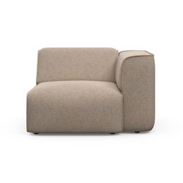RAUM.ID Sessel »Sofa-Eckelement, Maße B/T/H: 109/97/46 cm« als Modul oder separat verwendbar, für individuelle Zusammenstellung taupe