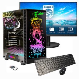 Hyrican PC-Komplettsystem »Multimedia Rockstar SET02169« 27 ′′ Ryzen 5 Radeon Graphics 16 GB RAM 2.000 GB SSD Windows 11, inklusive 27" Monitor...
