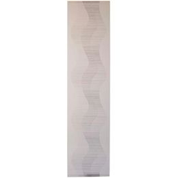HOMING Schiebegardine &raquo;Tabio&laquo; Klettband 1 Stk. tlg. modern, Wohnzimmer, Schlafzimmer grau Obermaterial: 100% Polyester 245 cm