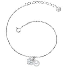 Glanzstücke München GLANZSTÜCKE MÜNCHEN Gliederarmband »GSM2196« aus Sterling Silber silber none Damen-Armband