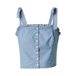 Levi's LEVI'S T-Shirt 'Luciana Blouse' Damen Gr&ouml;&szlig;e M blue denim