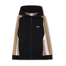 BOSS Zip-Up Hoodie boy Black size 12