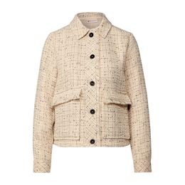 Street One Jacke Damen Größe L beige / schwarz