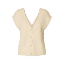 Selected Strickweste 'SLFGabella' Damen Gr&ouml;&szlig;e XL sand