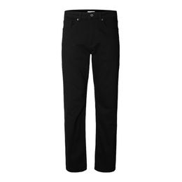 Selected Jeans 'SLH196-BEN' Herren Größe 31 black denim