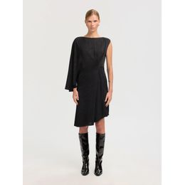Selected Kleid 'SLFLaurina' Damen Gr&ouml;&szlig;e 40 schwarz Winterkleid