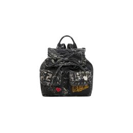 Desigual Backpack female Black size One Size