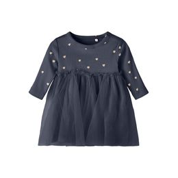 name it Kleid 'Nadja' Gr&ouml;&szlig;e 80 navy / gold