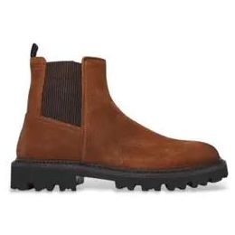 BOSS f&uuml;r Herren. 50552572 Braune Julyo Chelsea-Stiefel aus Leder (44), Wohnung, Keine, Klassisch