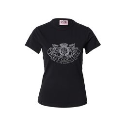Juicy Couture Shirt 'DOG CREST HILTON' female Black size S