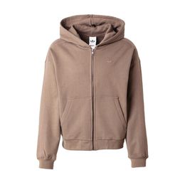 adidas originals Zip-Up Hoodie 'Premium Essentials' male Brown size XS