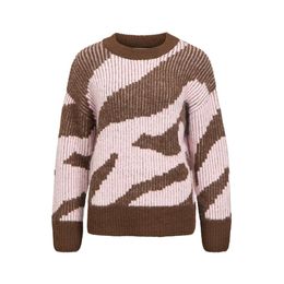 Object Sweater 'OBJLeylo' female Brown, Pink size L