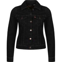Levi's LEVI'S Jacke 'The Original Trucker Jacket' Damen Größe XS black denim