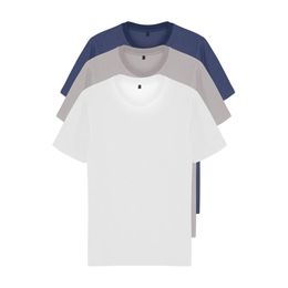 Trendyol T-Shirt Herren Größe M blau / grau / weiß