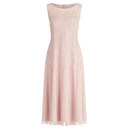 Vera Mont Kleid Damen Größe 46 rosa / silber