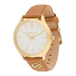 Michael Michael Kors Analog Watch 'SLIM RUNWAY' female Brown size One Size