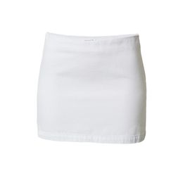 EDITED Rock 'Enie' Damen Größe 38 white denim