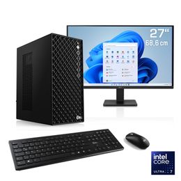 CSL Gaming-PC-Komplettsystem "Mystic V24054", Energieeffizienz: E (A-G), schwarz, Microsoft Windows 11 Home (64 Bit), 32 GB RAM 1.000 GB SSD, Computer_Komplettsysteme