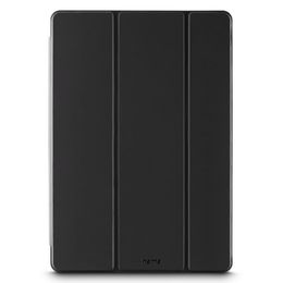 Hama Tablet-Hülle "Tablet Case für Samsung Galaxy Tab S9 FE+ 12,4 Zoll, Schwarz", schwarz (schwarz, transparent), Hüllen, Stiftfach, robust, Standfunktion, Magnetverschluss, transparent