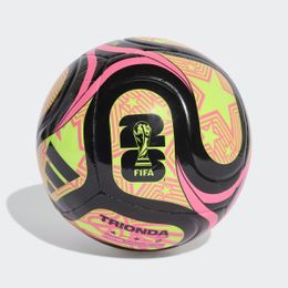 Fußball adidas Performance "WC CLB" Gr. 5, schwarz, lucid lemon, lucid pink, Bälle, Kinder, 5, 0,4 g, Fußball WM, B:22,3cm H:17,3cm T:22cm