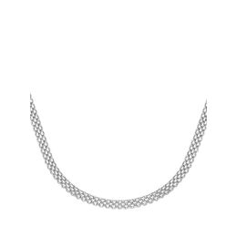 Collier Lady, silber (silber 925), Halsketten, Damen, 45, Silber 925 (Sterlingsilber), L: 45