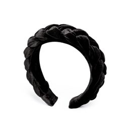 Schmuckset FILIPPA FIRENZE "Scarcela", schwarz, Schmuck_Sets, Damen, Samt, im geflochtenen Design