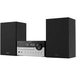 Philips Stereoanlage "TAM4505M2", schwarz, B:51,6cm H:24cm T:23,1cm, Radios