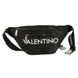 Valentino Handbags Bauchtasche VALENTINO BAGS, Damen, Gr. B/H/T: 28cm x 16cm x 2,5cm, schwarz, Polyester, Taschen, Umhängetasche Schultertasche