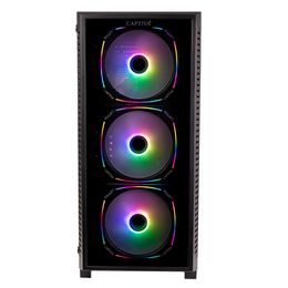 Captiva Gaming-PC "Advanced Gaming I77-680", schwarz, Microsoft Windows 11 Home (64 Bit), 32 GB RAM 2.000 GB SSD, Desktop-PCs