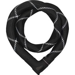 Kettenschloss Abus "Iven Steel-O-Chain 8210", schwarz, SicherheitsschlösserL:140cm, Stahl, Länge 1.40 m, L:140cm